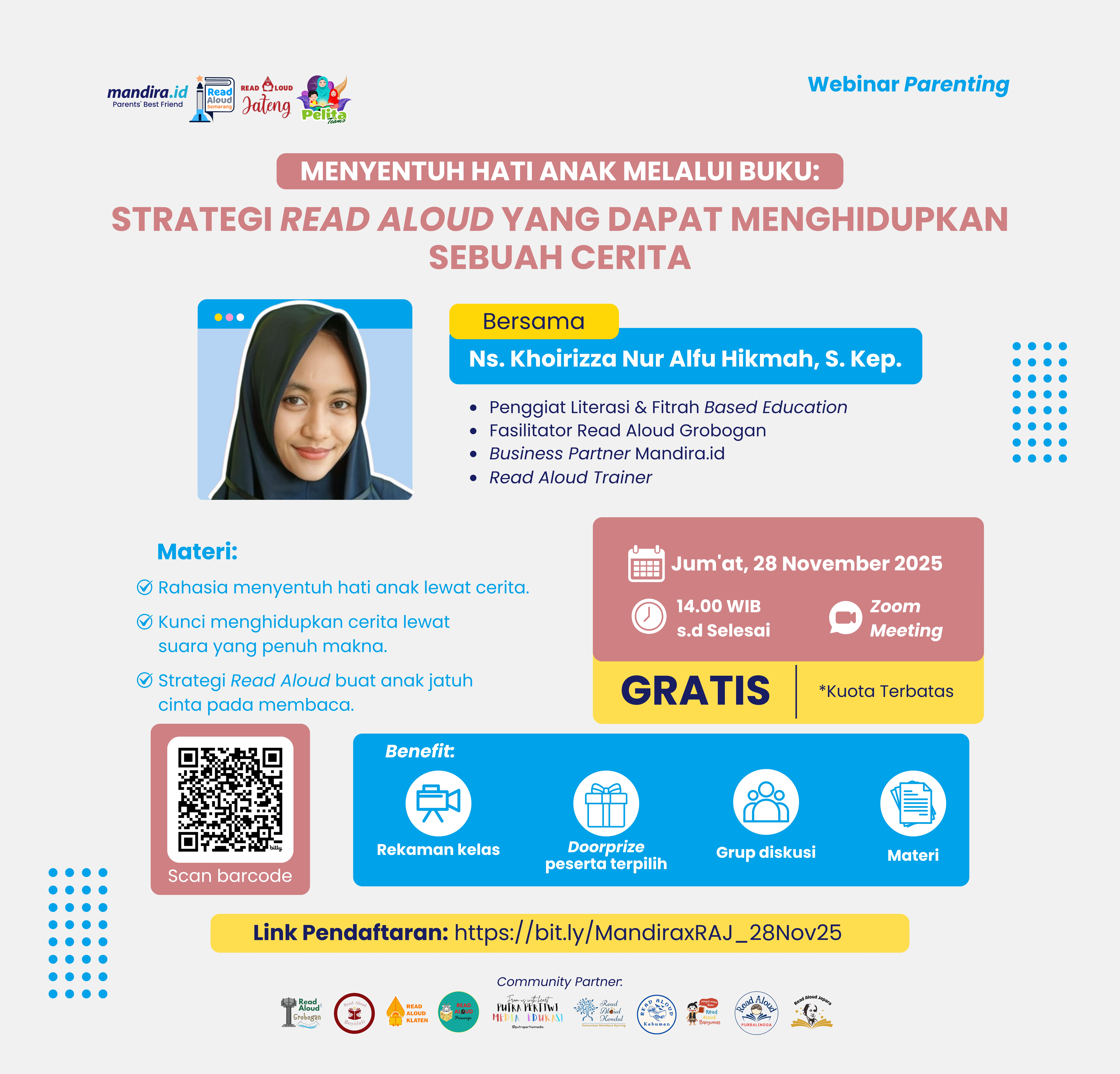 Mandira.id x Read Aloud Jateng : "Strategi Read ALoud Yang Dapat ...